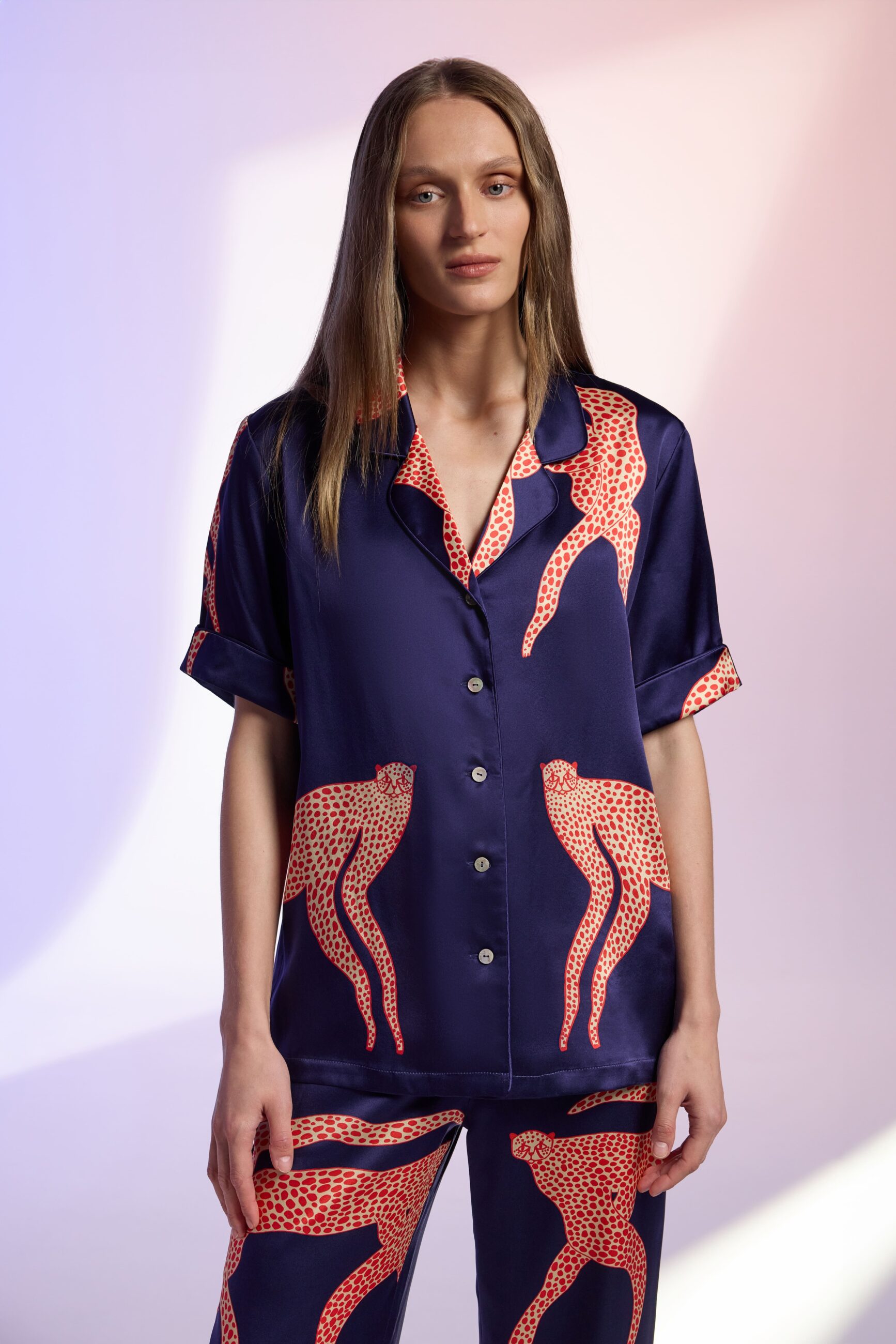 Red Animal Print Pajamas - polabrand.com