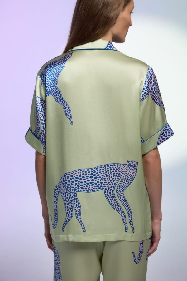 Pink Animal Print Pajamas - polabrand.com